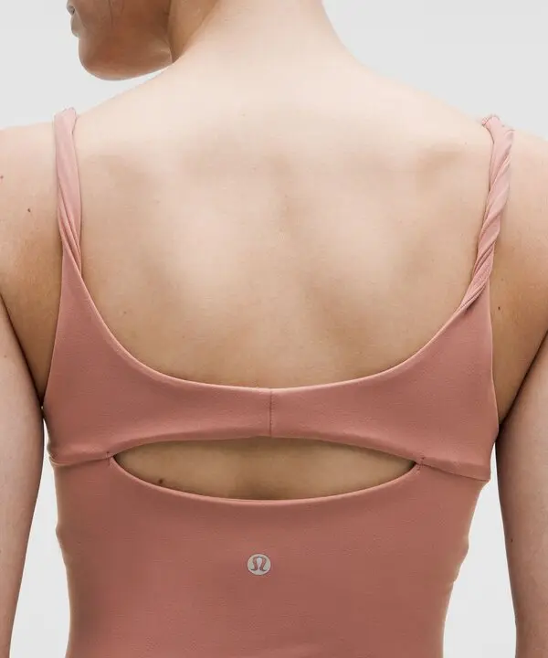 Lululemon Align™ Twist-Strap Cropped Tank Top - Red Clay